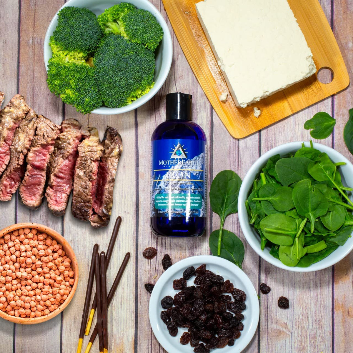 liquid iron for better absorption