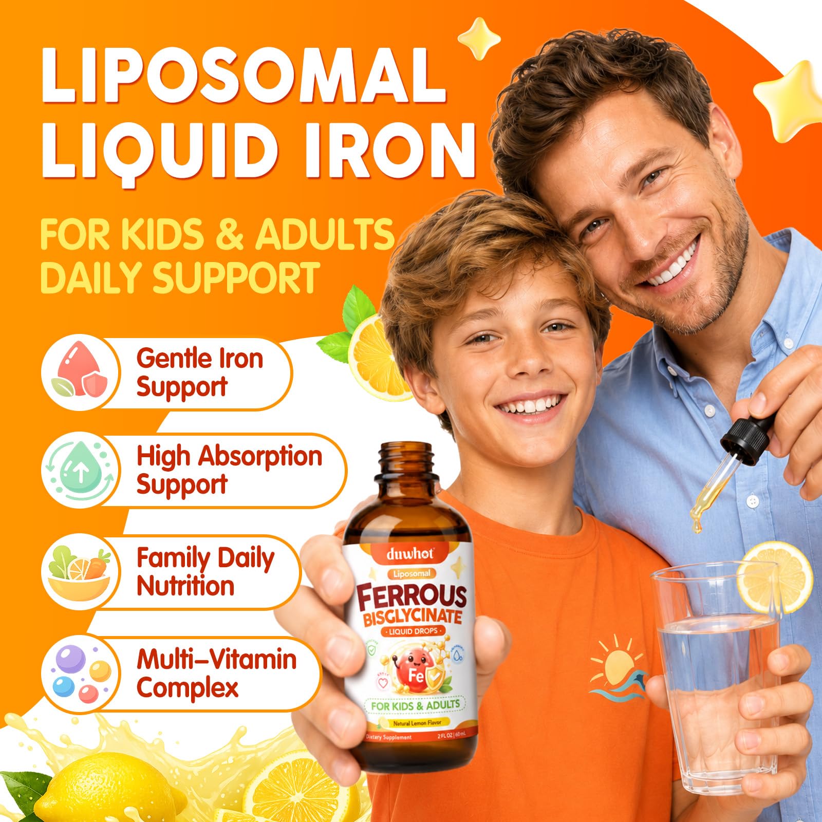 liquid iron for better absorption