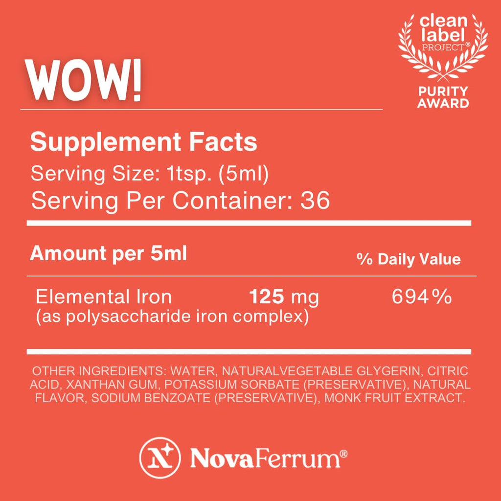 liquid iron for better absorption