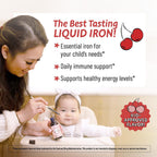liquid iron for better absorption