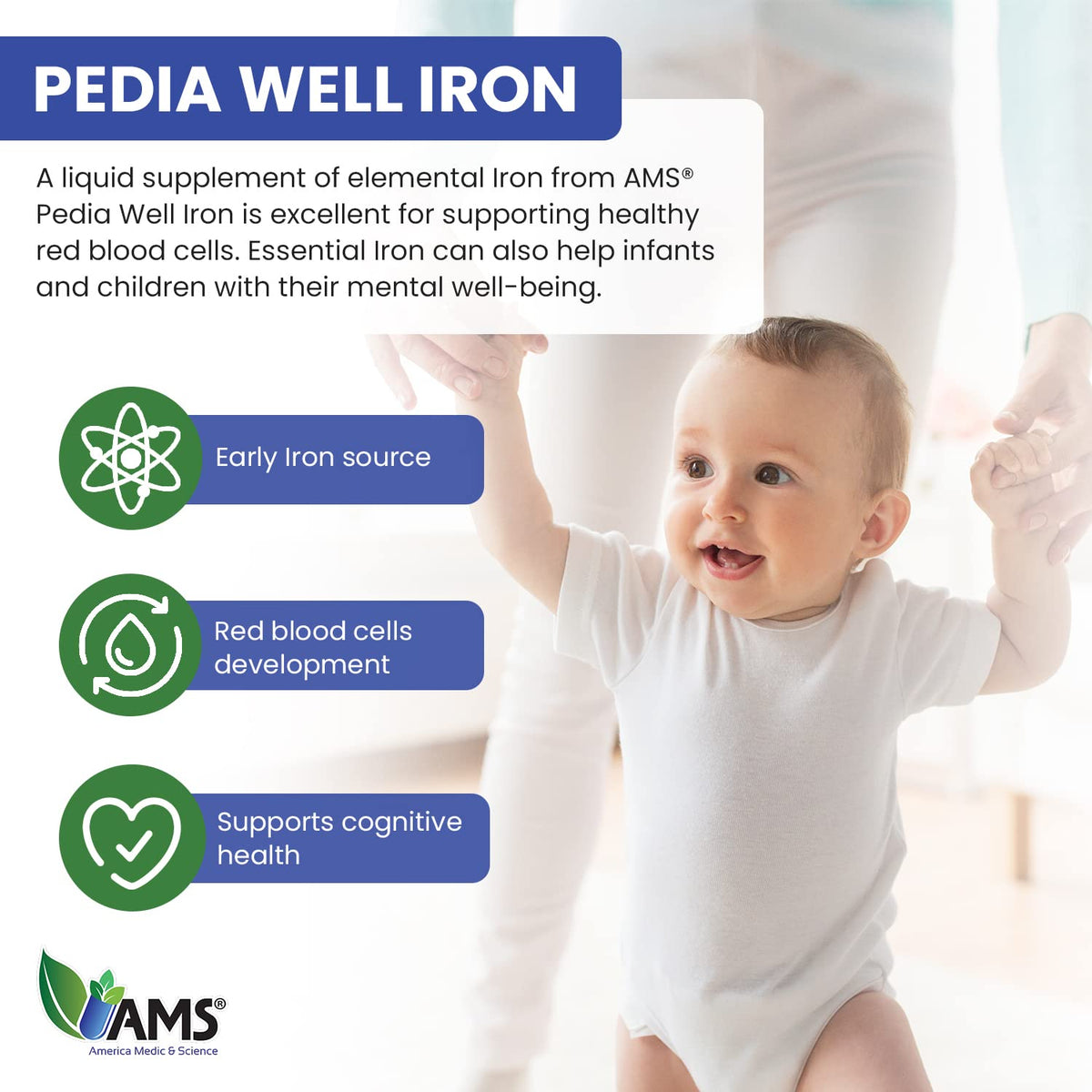 Liquid iron for better energy levels