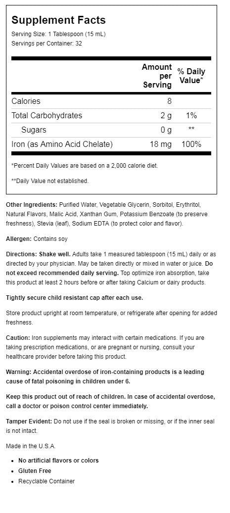 liquid iron for better health