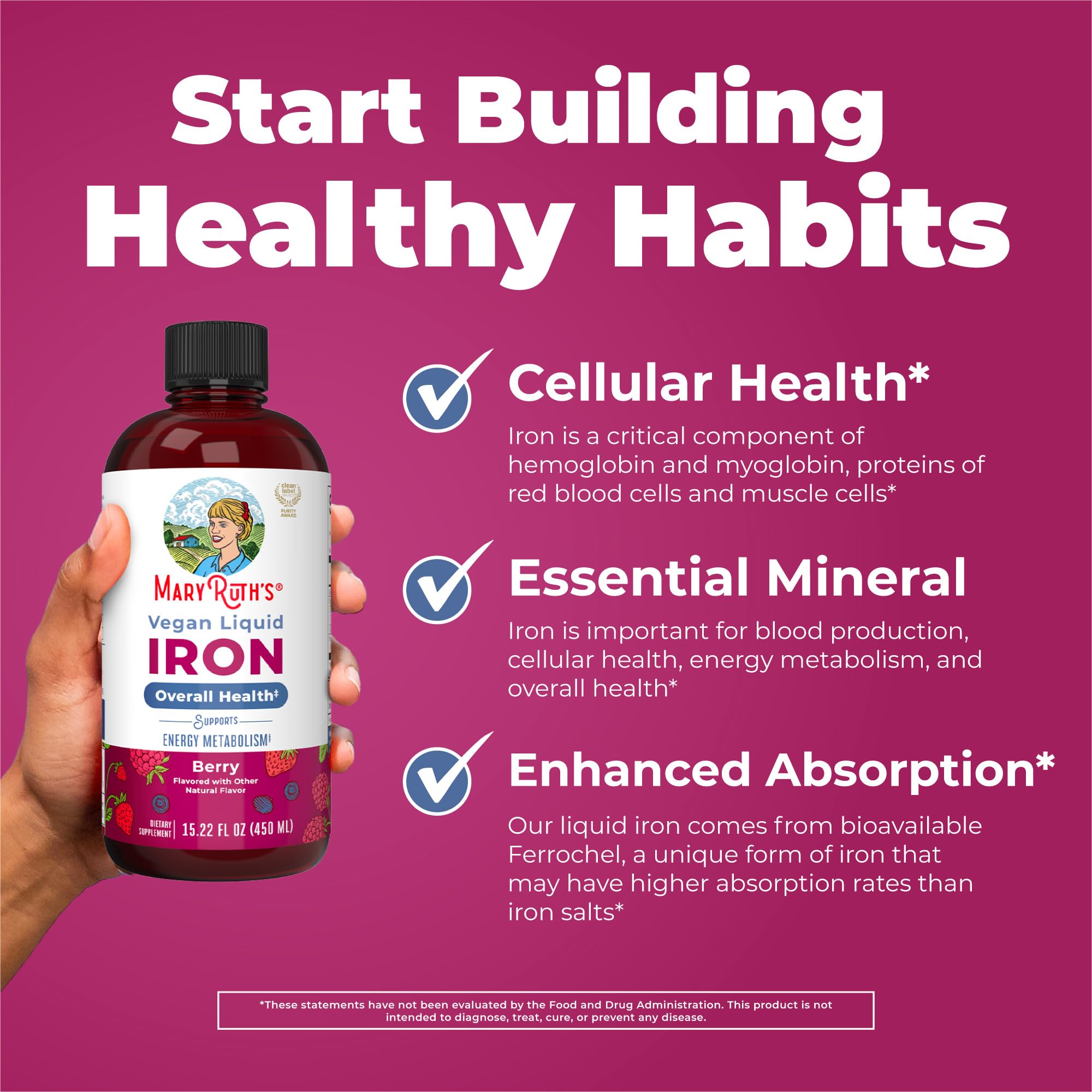 liquid iron for better oxygen transport