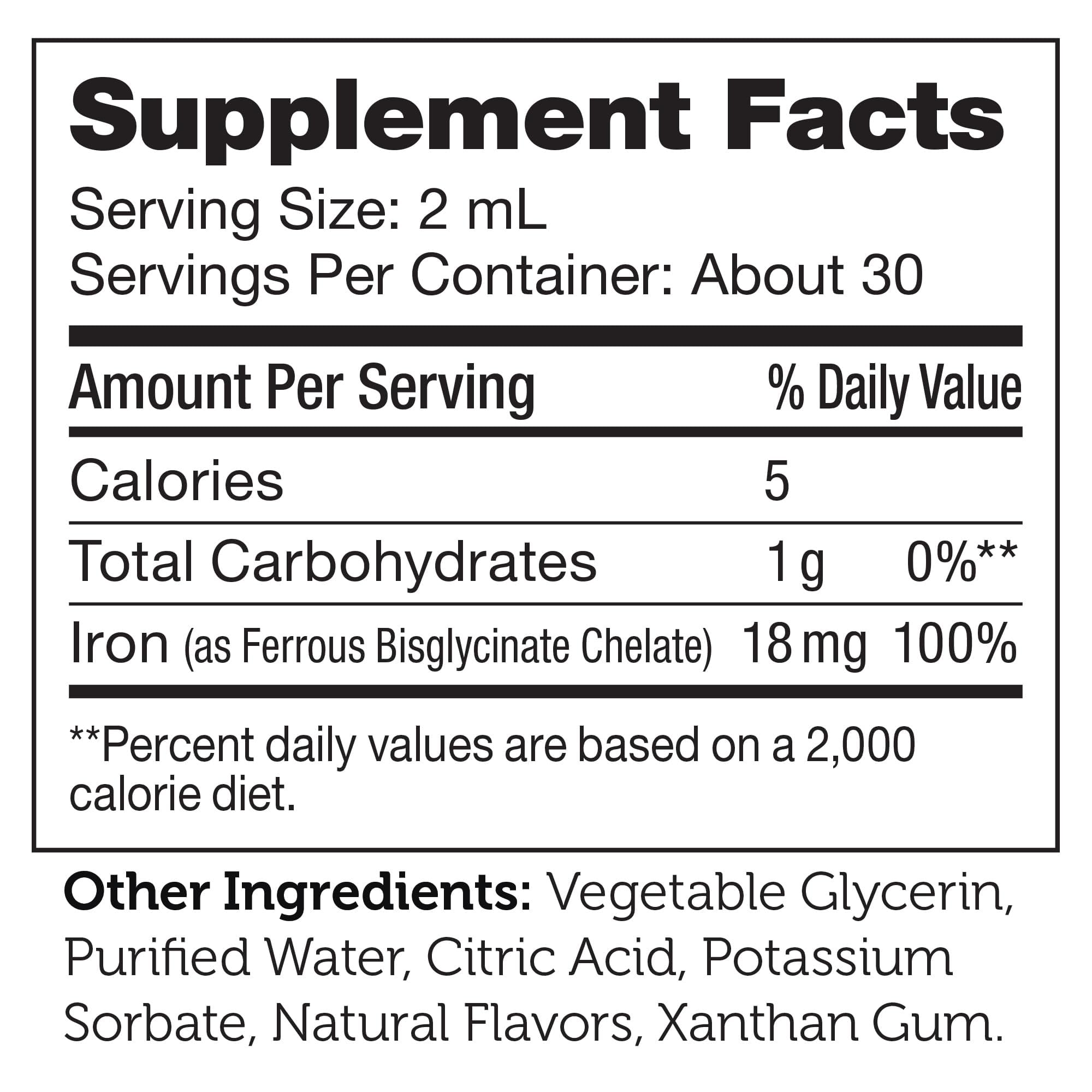 liquid iron for daily wellness