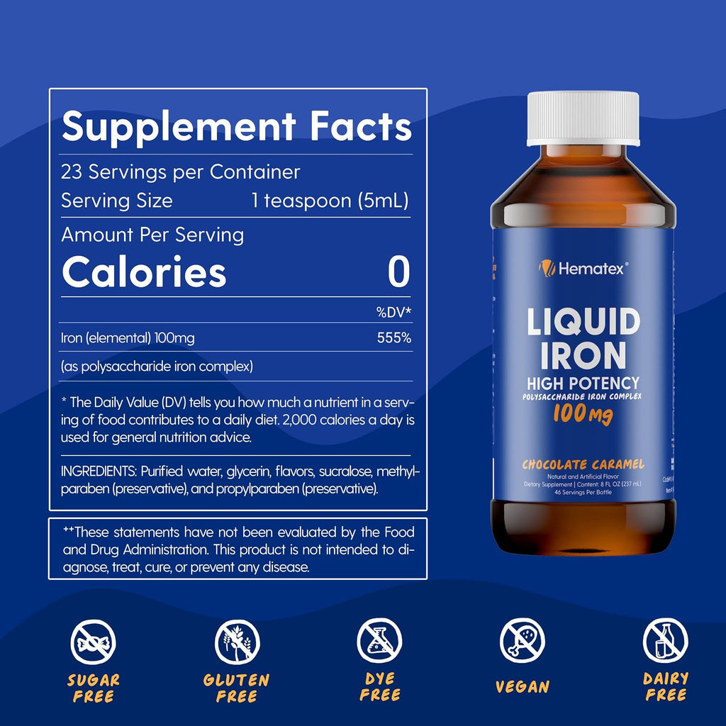 Liquid iron for energy boost