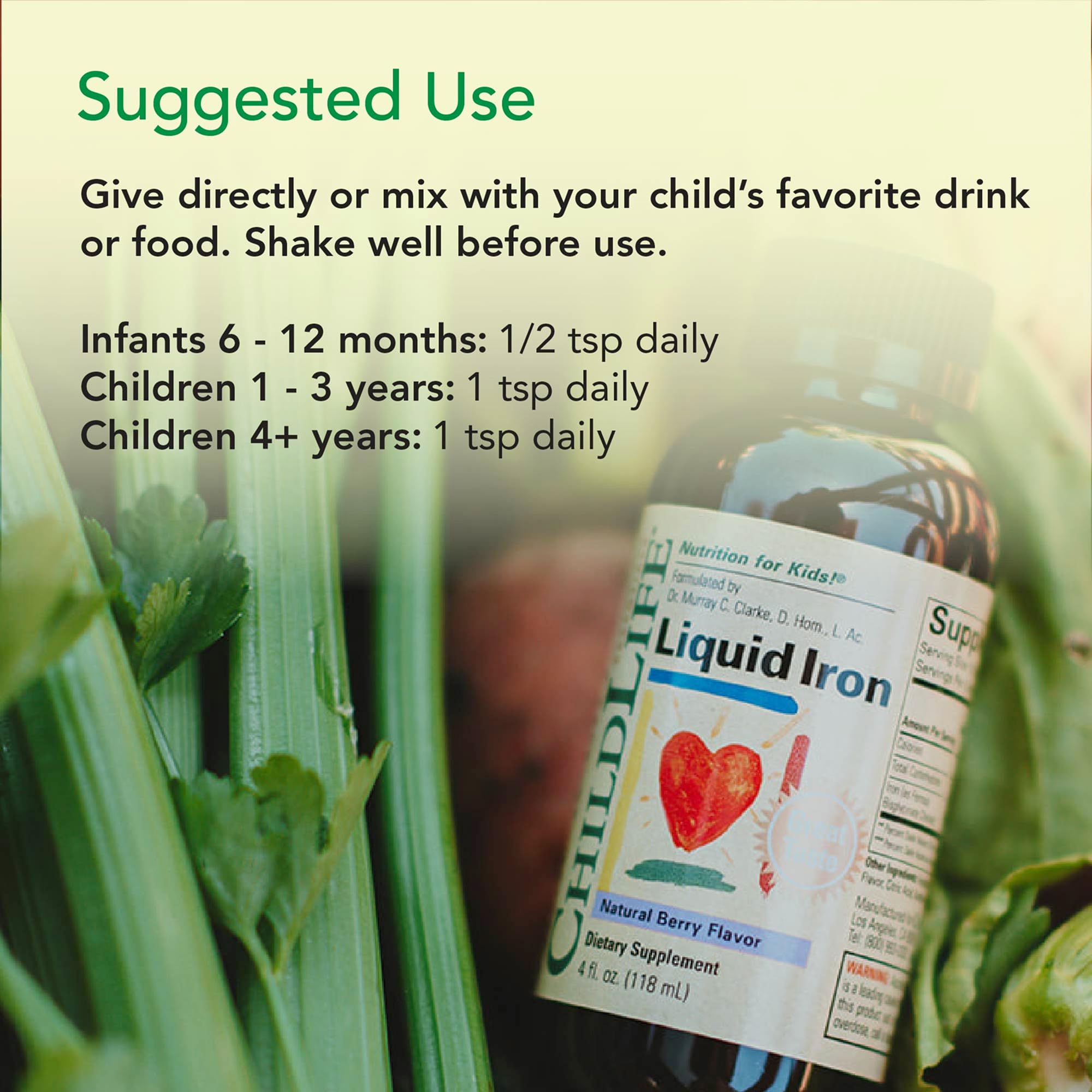 Liquid iron for enhanced cognitive function