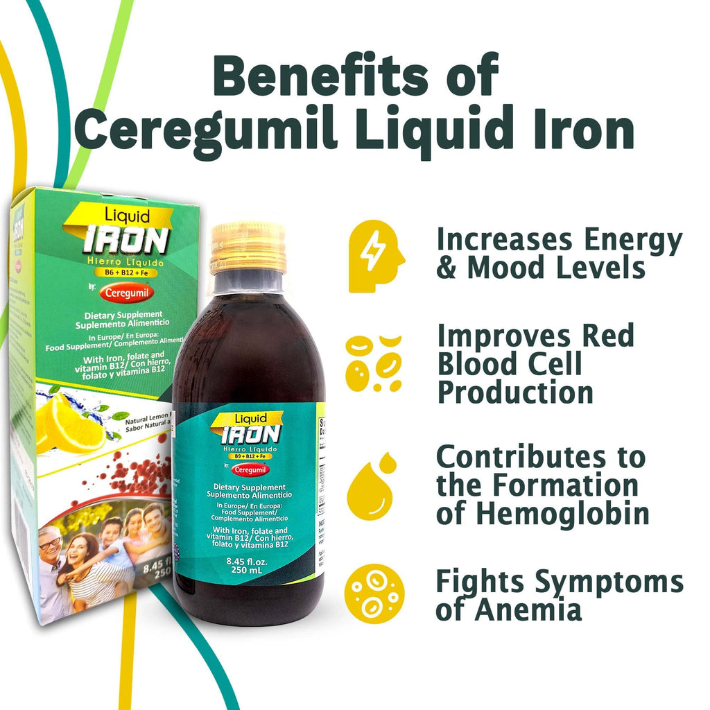 Liquid iron for enhanced iron levels