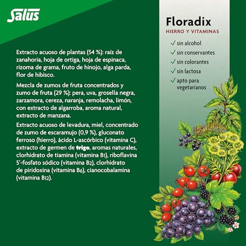 liquid iron for enhanced stamina