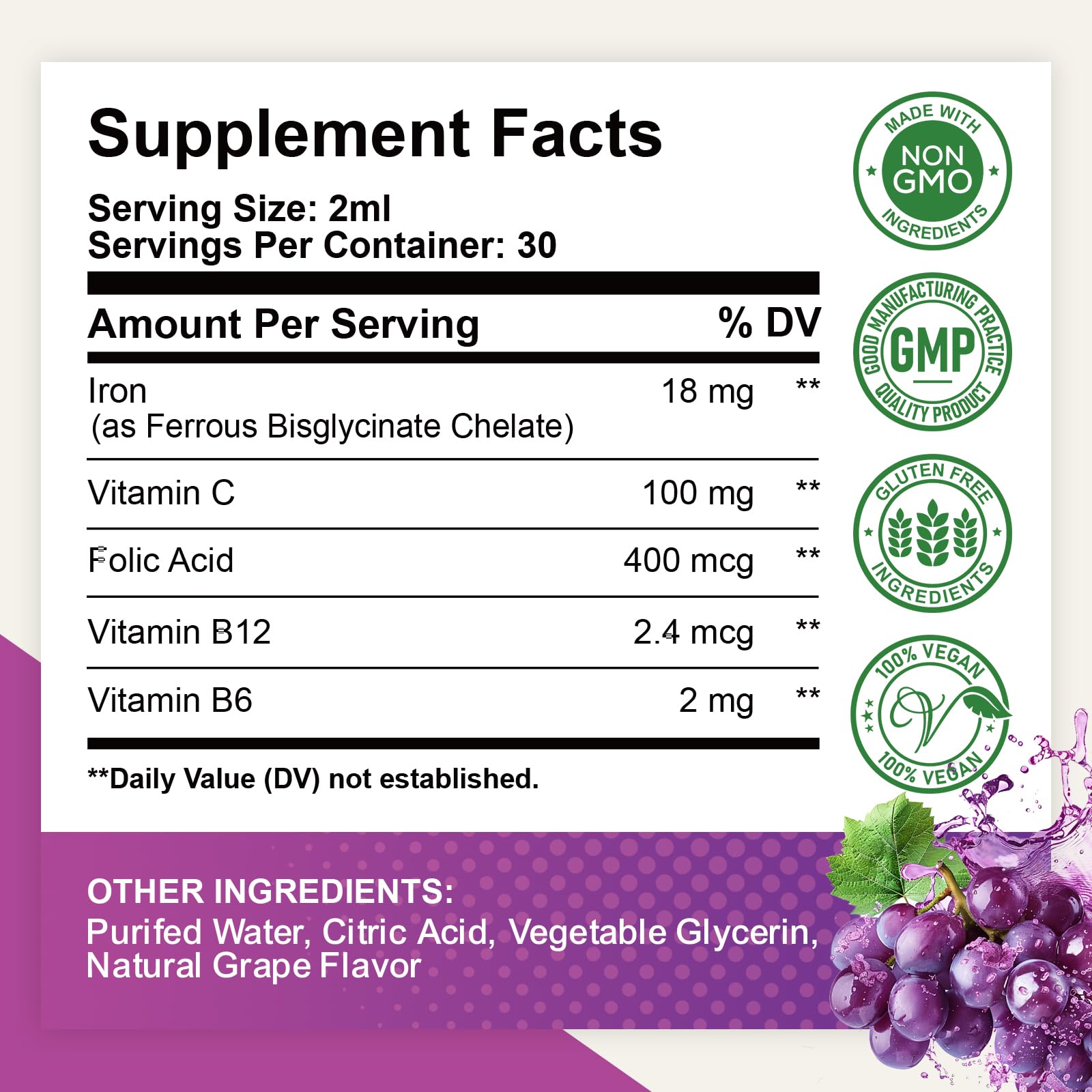 liquid iron for family health