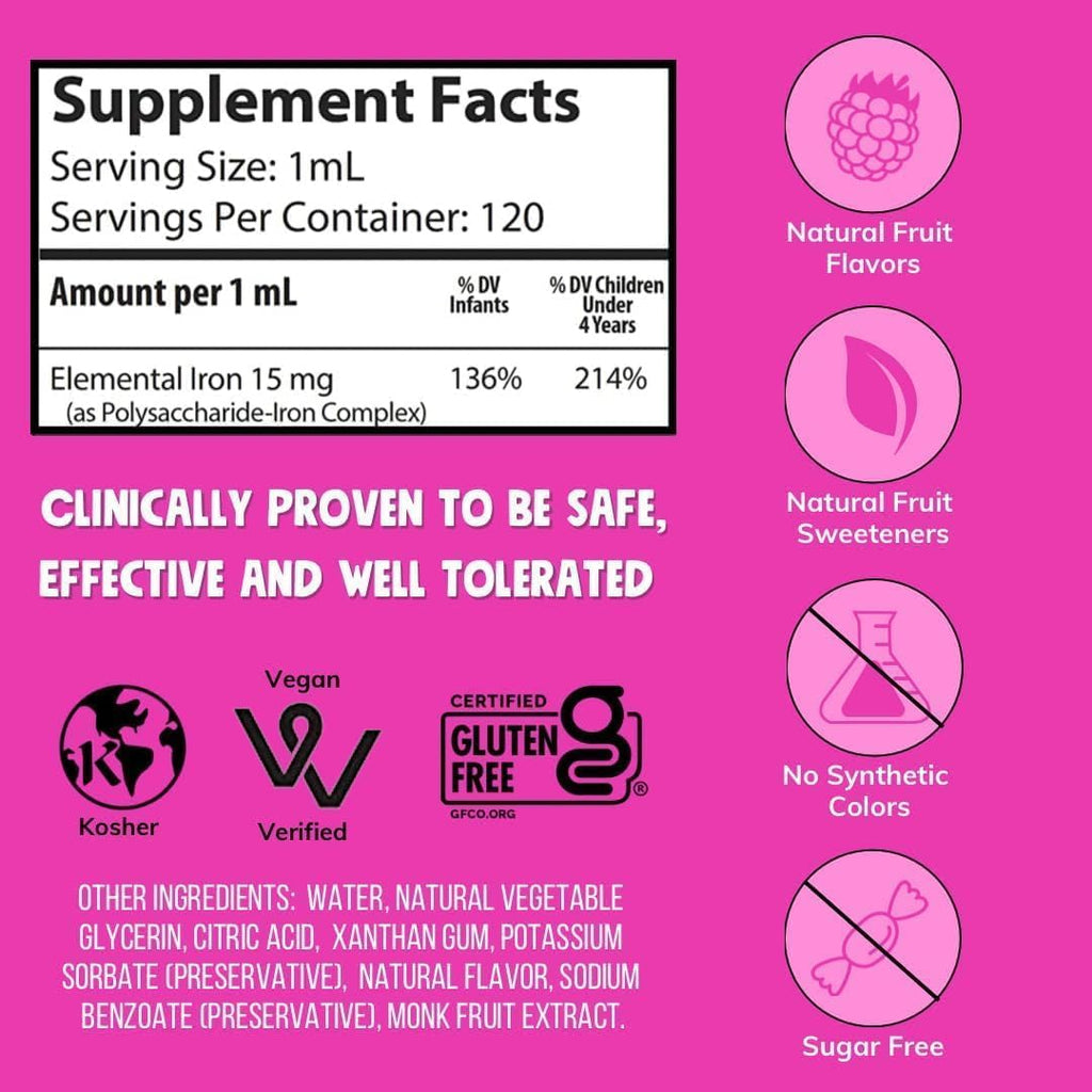 liquid iron for growing kids