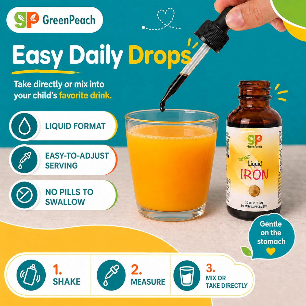 liquid iron for improved immune support