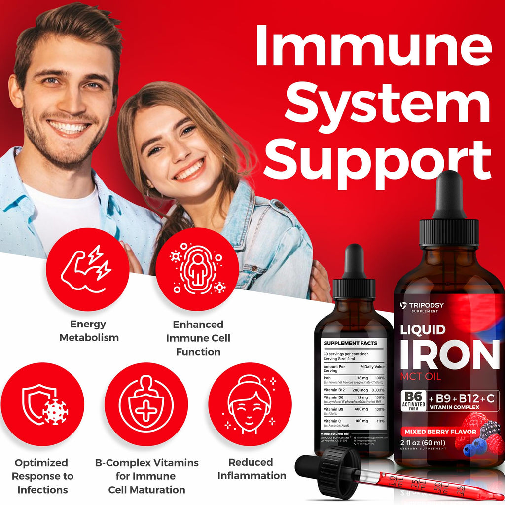 liquid iron for improved stamina