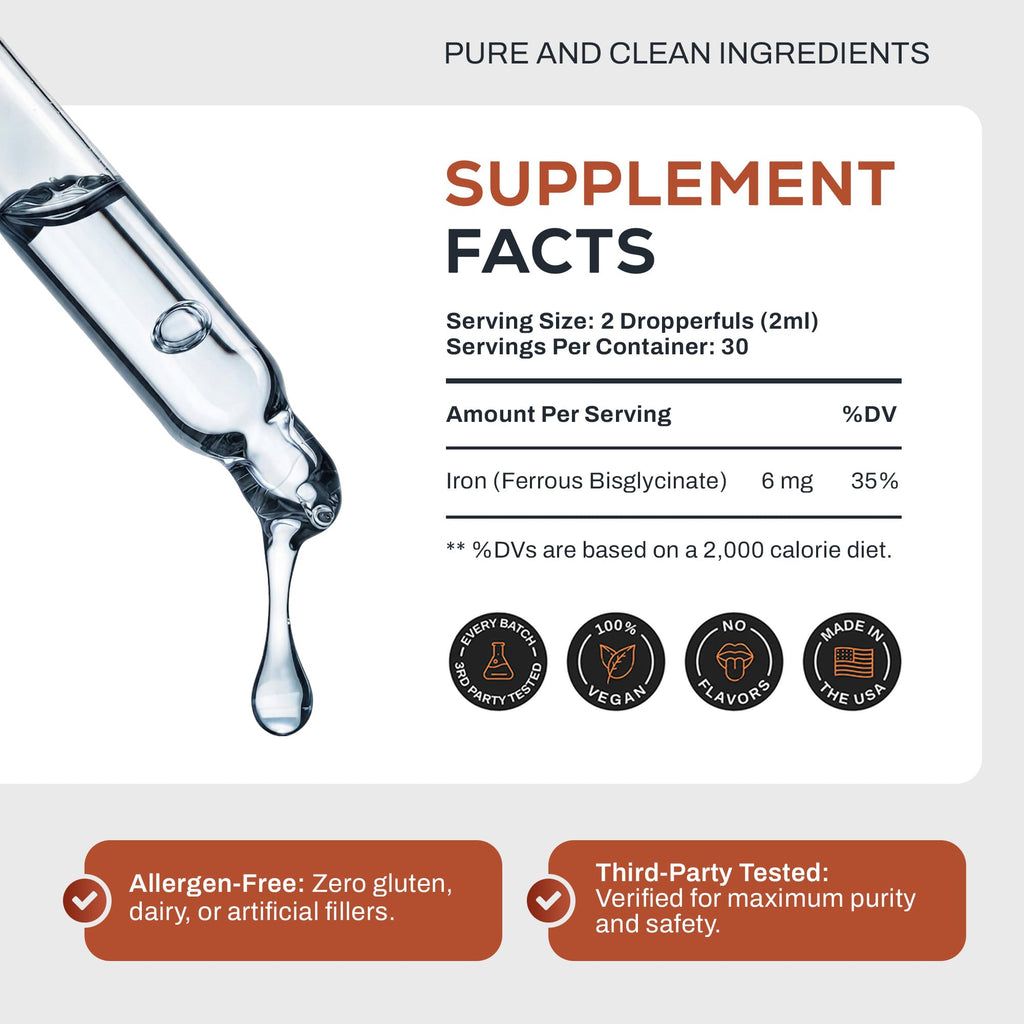 liquid iron for improved vitality