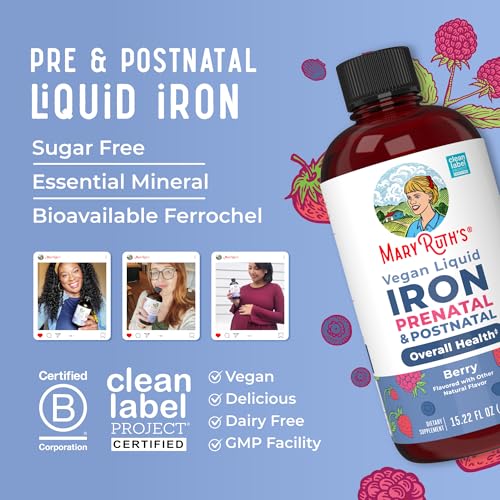 liquid iron for increased vitality