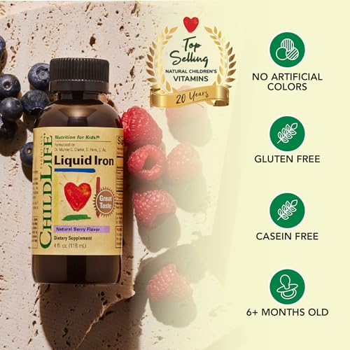 liquid iron for kids' immune support