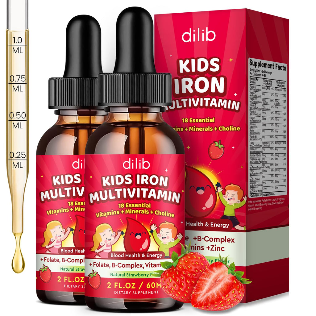 Liquid Iron for Kids supplement