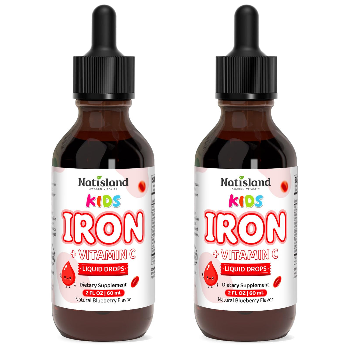 Liquid Iron for Kids supplement