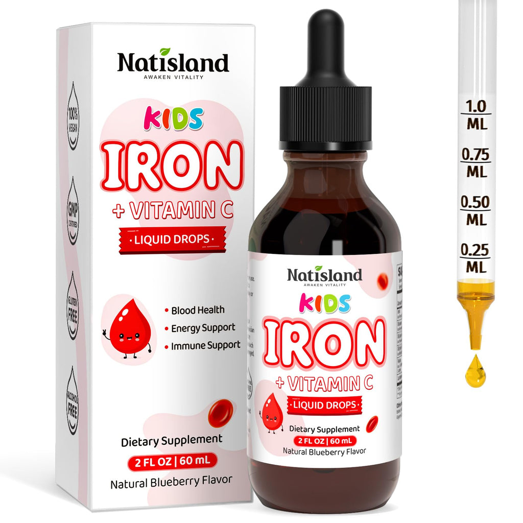Liquid Iron for Kids supplement