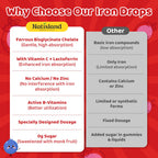 Liquid iron for kids with anemia