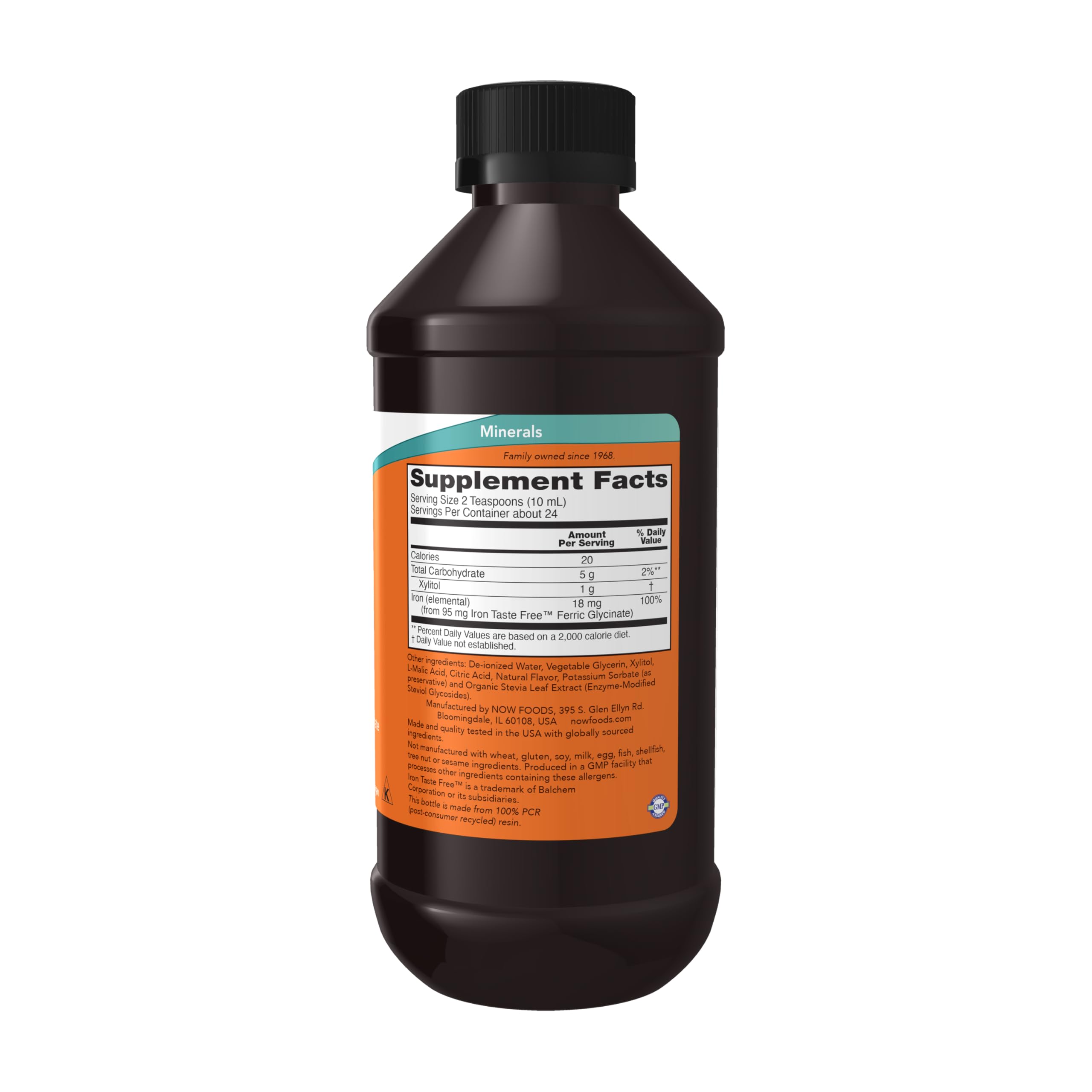 Liquid iron for optimal mineral absorption