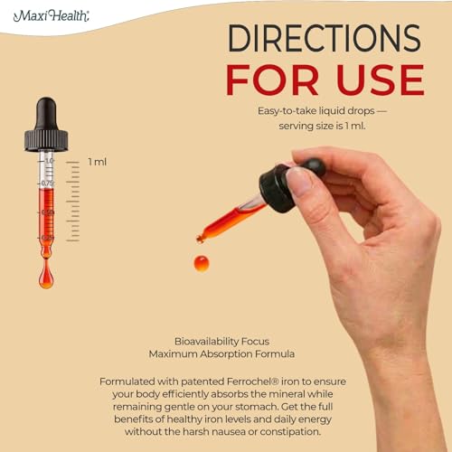 Liquid iron supplement for better absorption