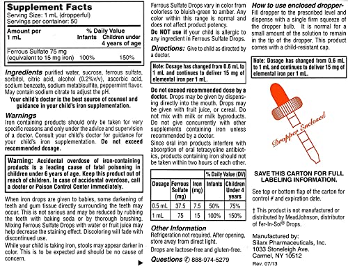 Liquid iron supplement for daily wellness