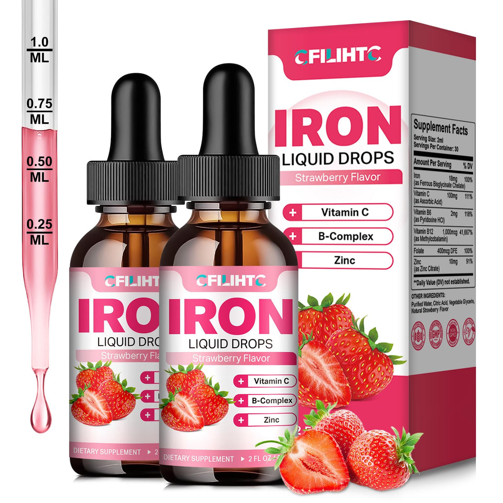 liquid iron supplement for energy