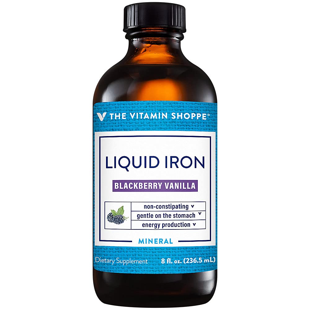 liquid iron supplement for energy