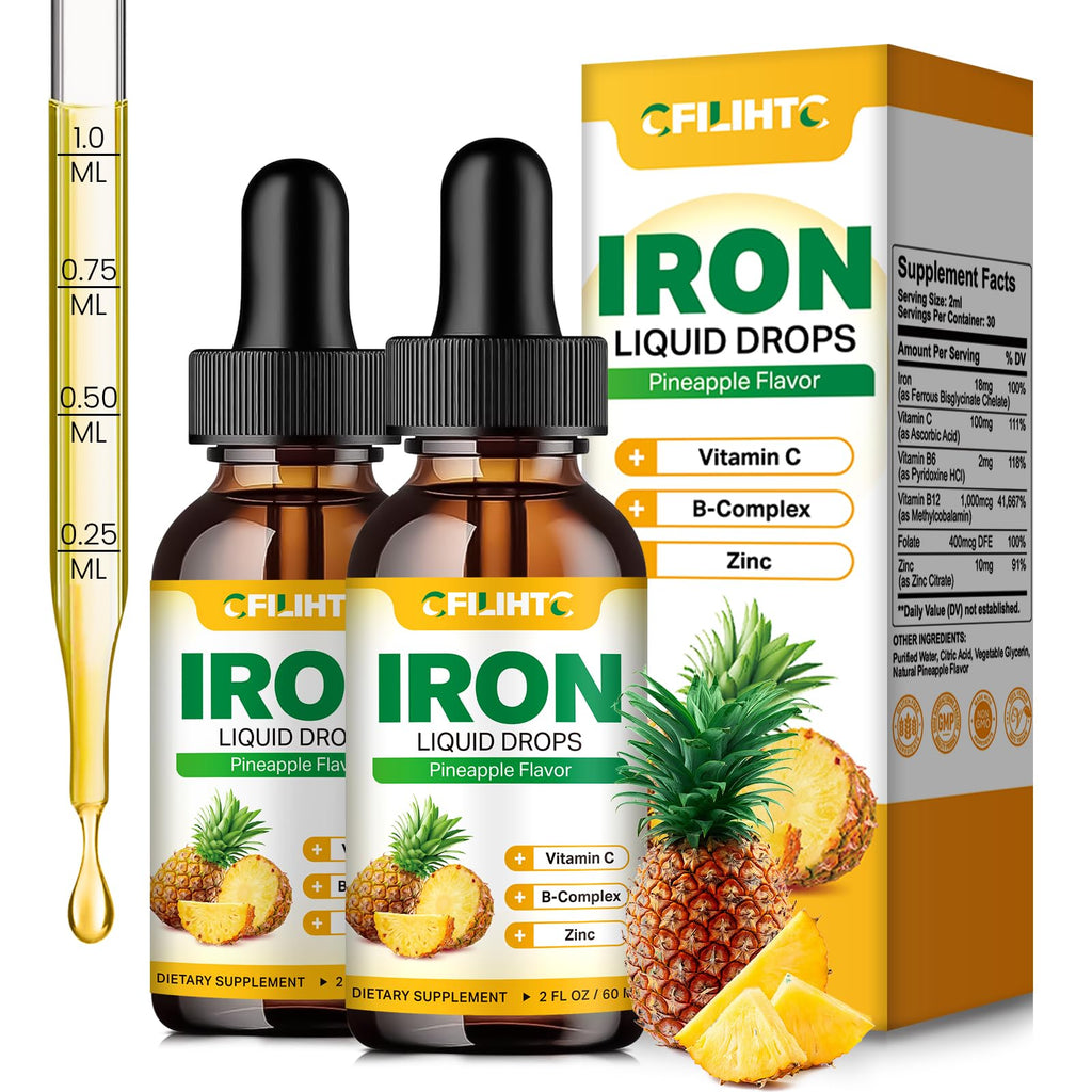 liquid iron supplement for energy