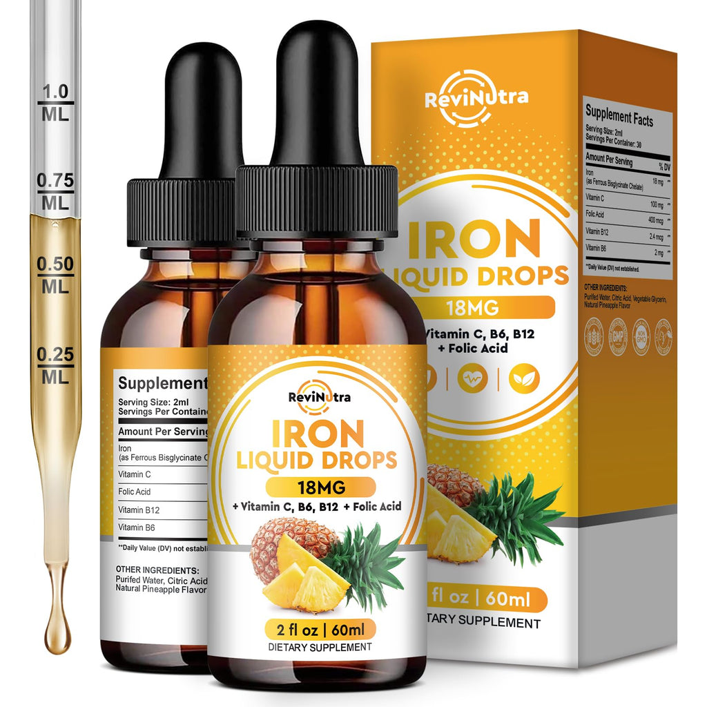 liquid iron supplement for energy