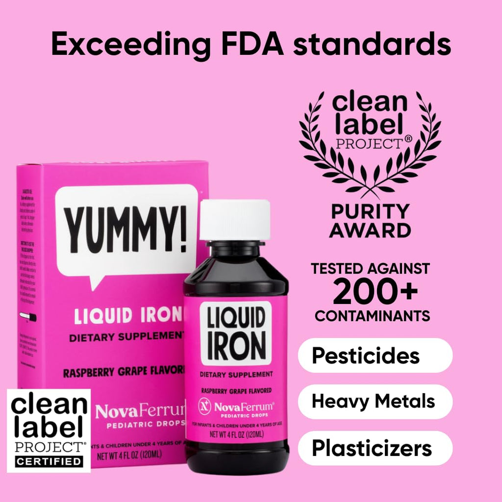 liquid iron supplement for kids