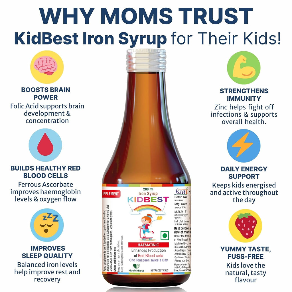 liquid iron supplement with folic acid