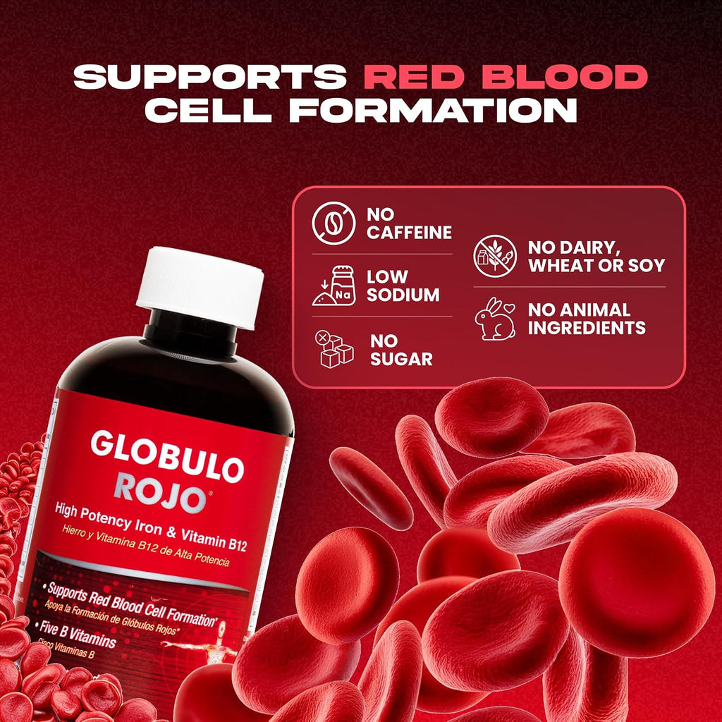 liquid iron with B vitamins benefits
