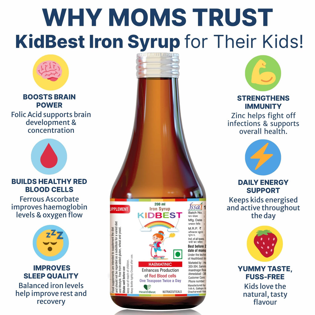 liquid iron with folic acid