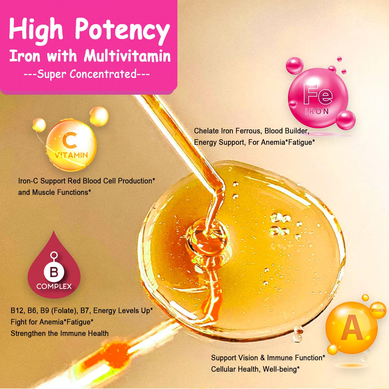 liquid iron with vitamin C benefits
