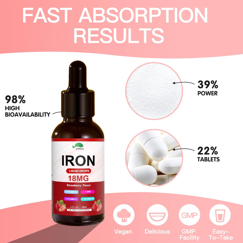 liquid iron with vitamin C