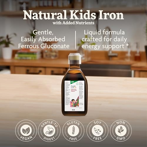 Liquid iron with vitamins for kids