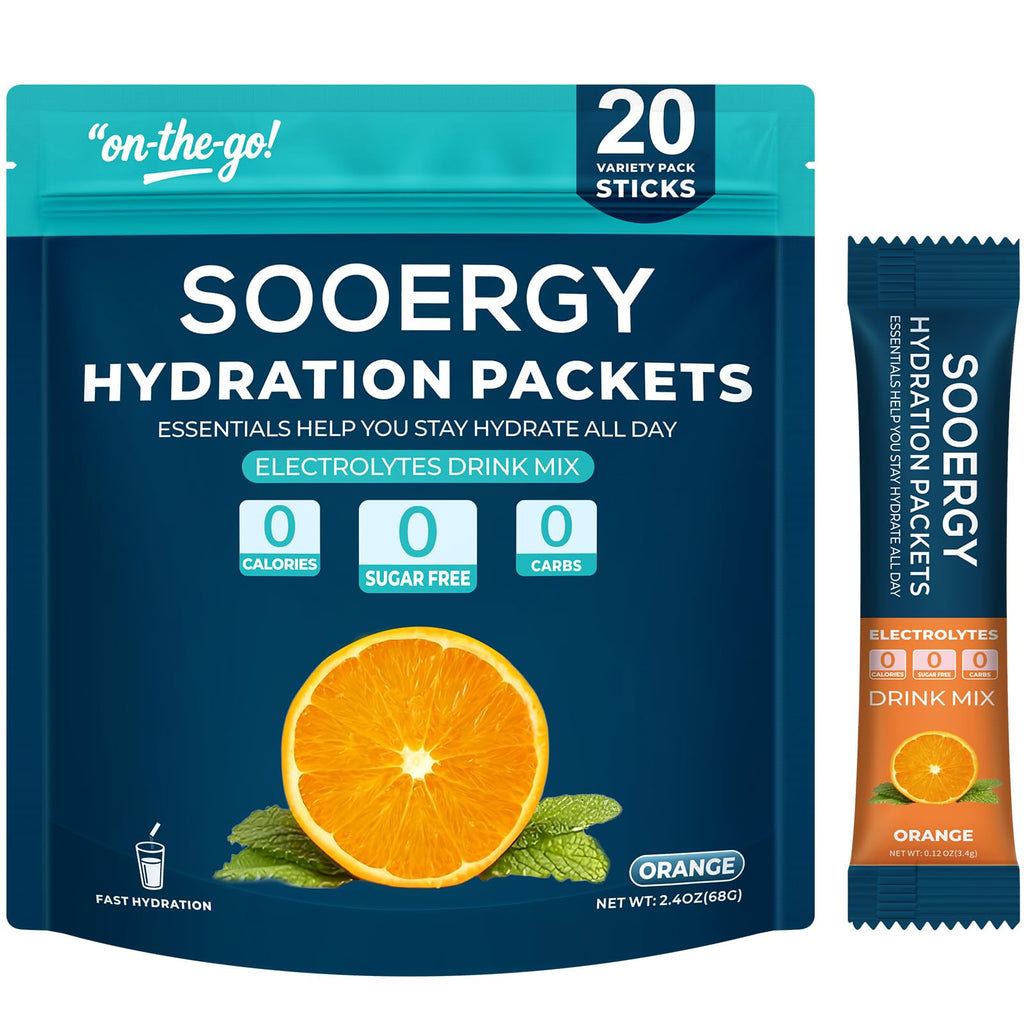 Liquid IV electrolyte drink mix packets