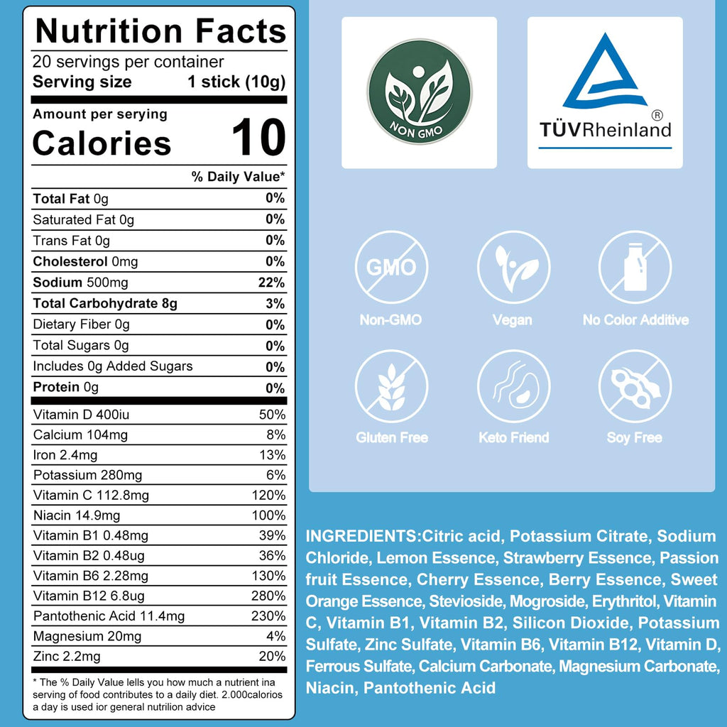 Liquid IV electrolyte drink mix