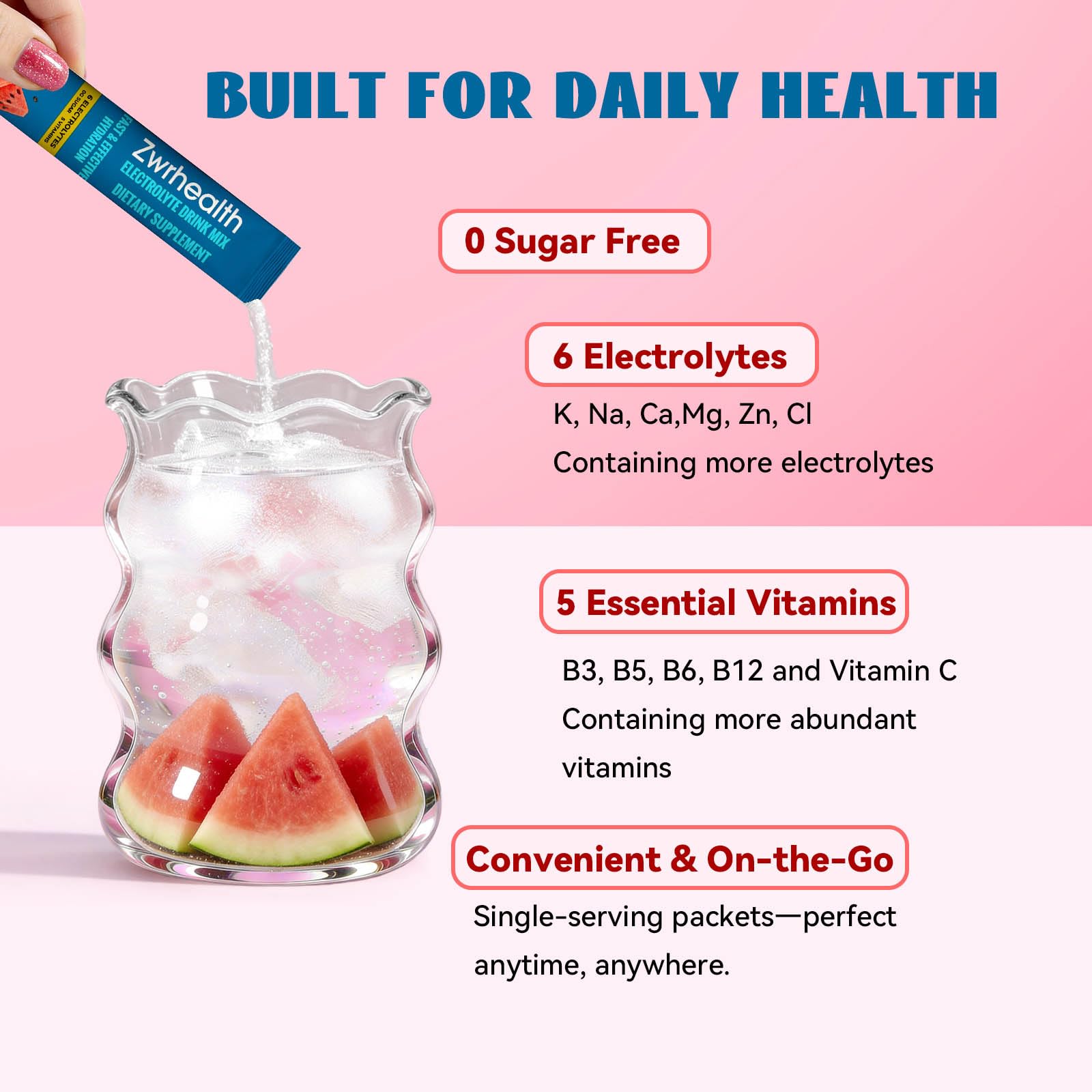 Liquid IV electrolyte mix for recovery