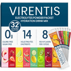 Liquid IV electrolyte powder for hydration