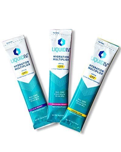 Liquid IV electrolyte replacements variety pack
