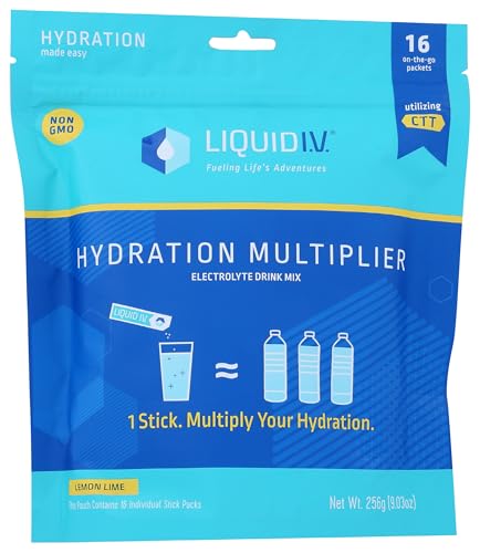 Liquid IV hydration pouch for electrolytes