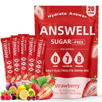 Liquid IV strawberry electrolytes powder