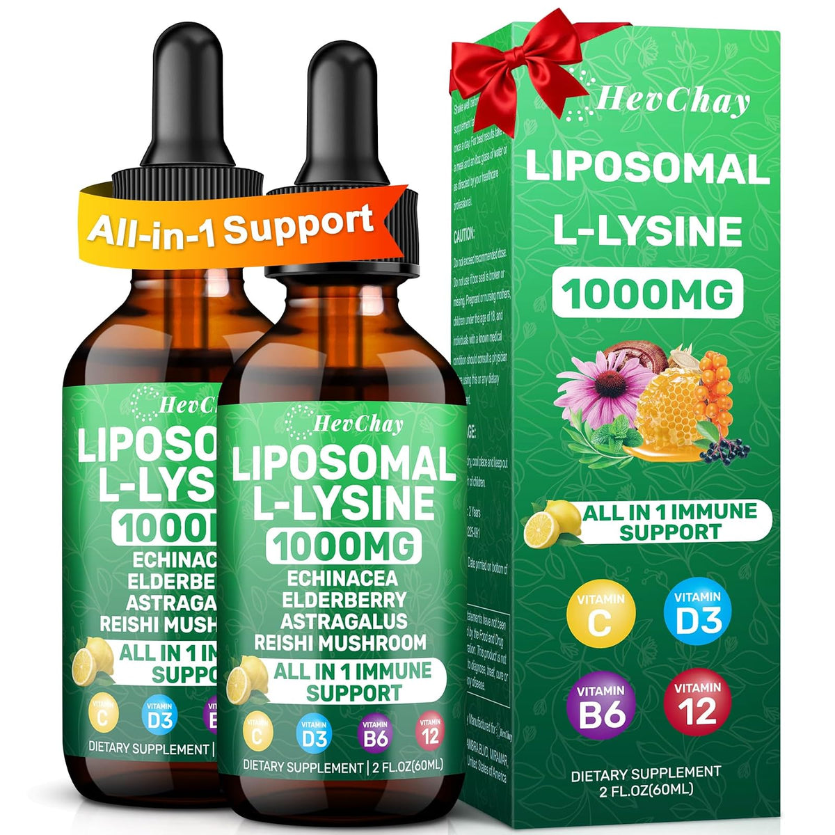 liquid l-lysine drops for immunity