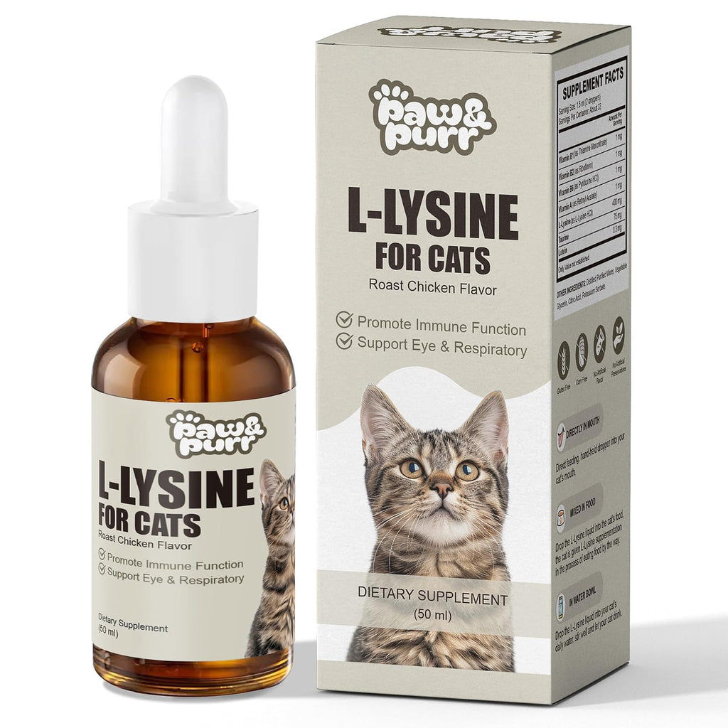 liquid l-lysine for cats