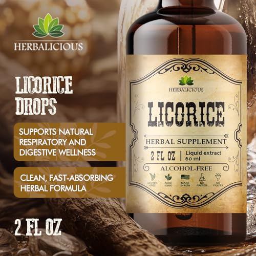 liquid licorice root for herbal tea