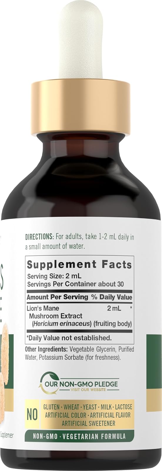 liquid lion's mane drops for wellness