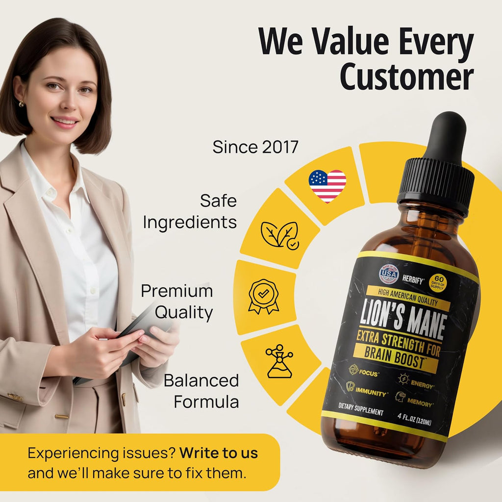 liquid lion's mane for daily vitality