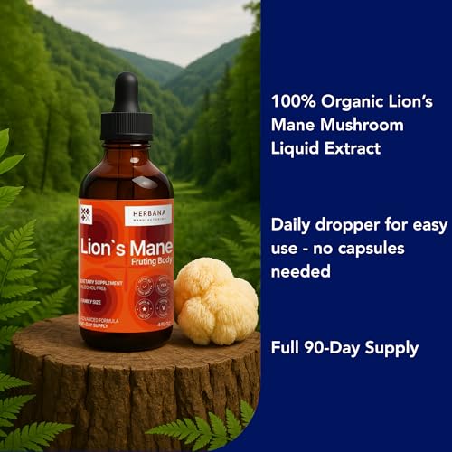 Liquid Lion's Mane for daily wellness